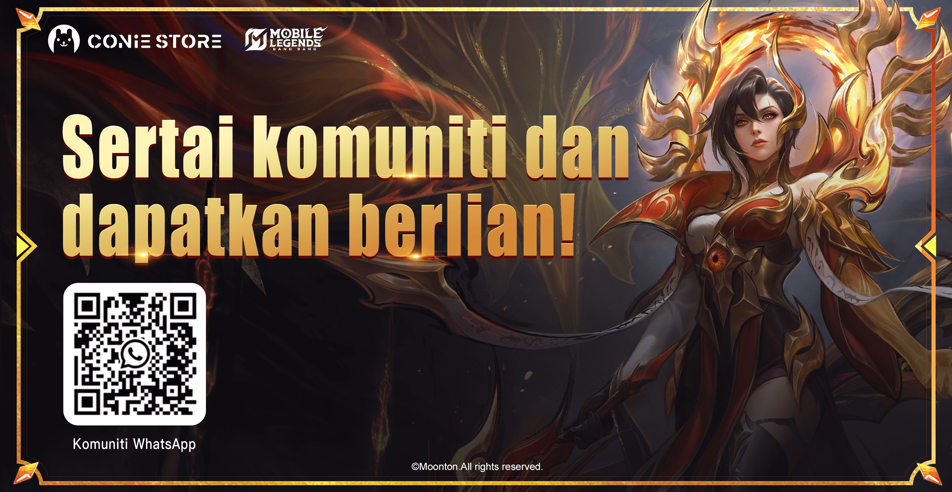 Conie Store - MLBB Official Partner by Malaysia